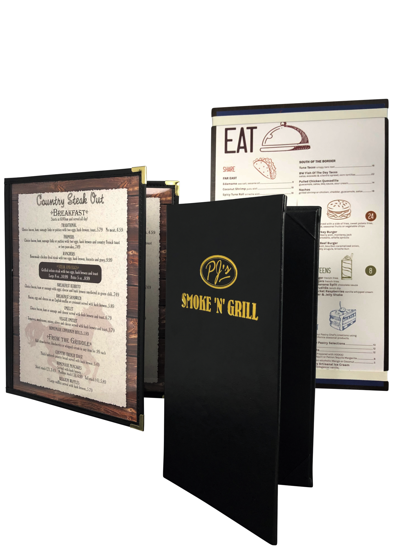 Menu Covers – Menu Designs