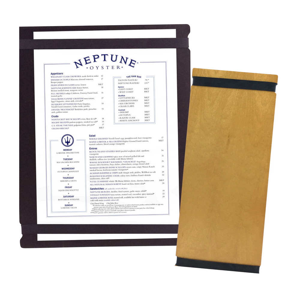 In-Stock Wooden Menu Boards – Menu Designs