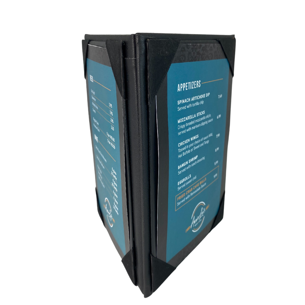 3-Sided A-Frame Table Tent | Restaurant Drink & Special Display – Menu ...